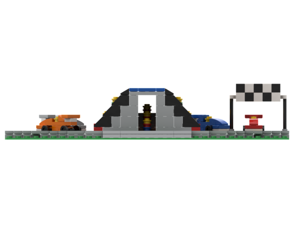 Lego Moc F1 Race Circuit By Argatu Ioan Rebrickable Build With Lego