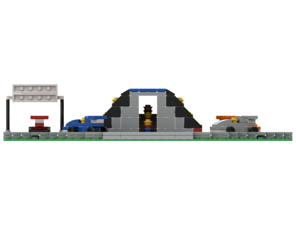 Lego Moc F1 Race Circuit By Argatu Ioan Rebrickable Build With Lego