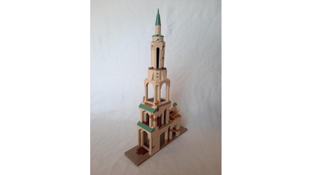LEGO MOC Bevelled Bells Tower by Crimson Coronet | Rebrickable - Build ...