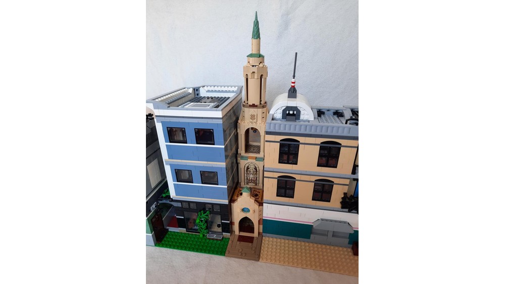 LEGO MOC Bevelled Bells Tower by Crimson Coronet | Rebrickable - Build ...