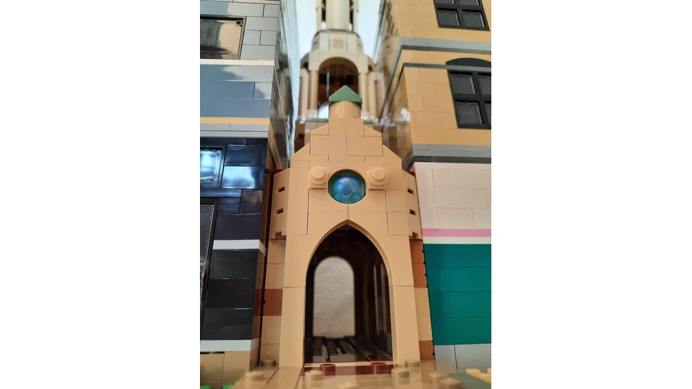 LEGO MOC Bevelled Bells Tower by Crimson Coronet | Rebrickable - Build ...