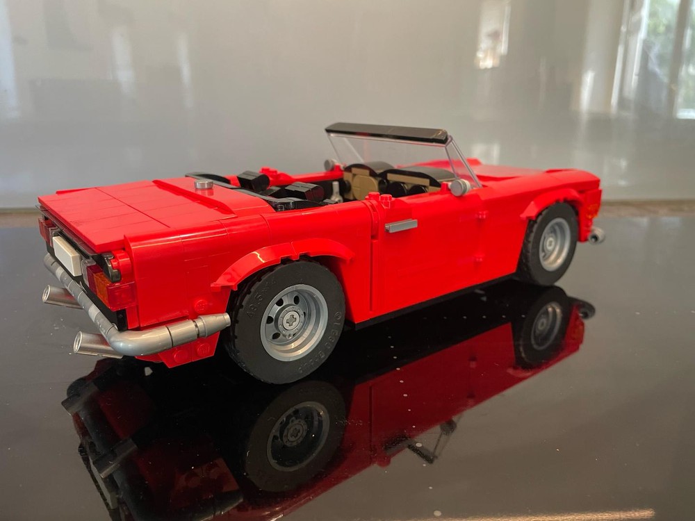 LEGO MOC Triumph TR6 by Tangram | Rebrickable - Build with LEGO