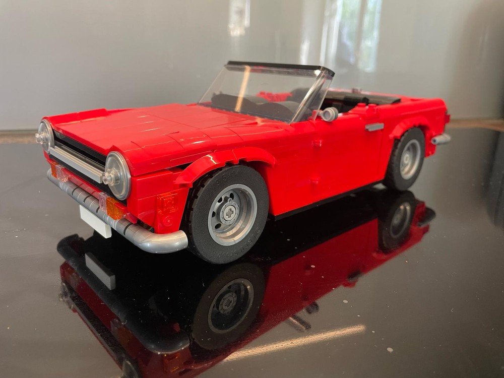 LEGO MOC Triumph TR6 by Tangram | Rebrickable - Build with LEGO