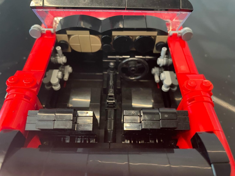 LEGO MOC Triumph TR6 by Tangram | Rebrickable - Build with LEGO