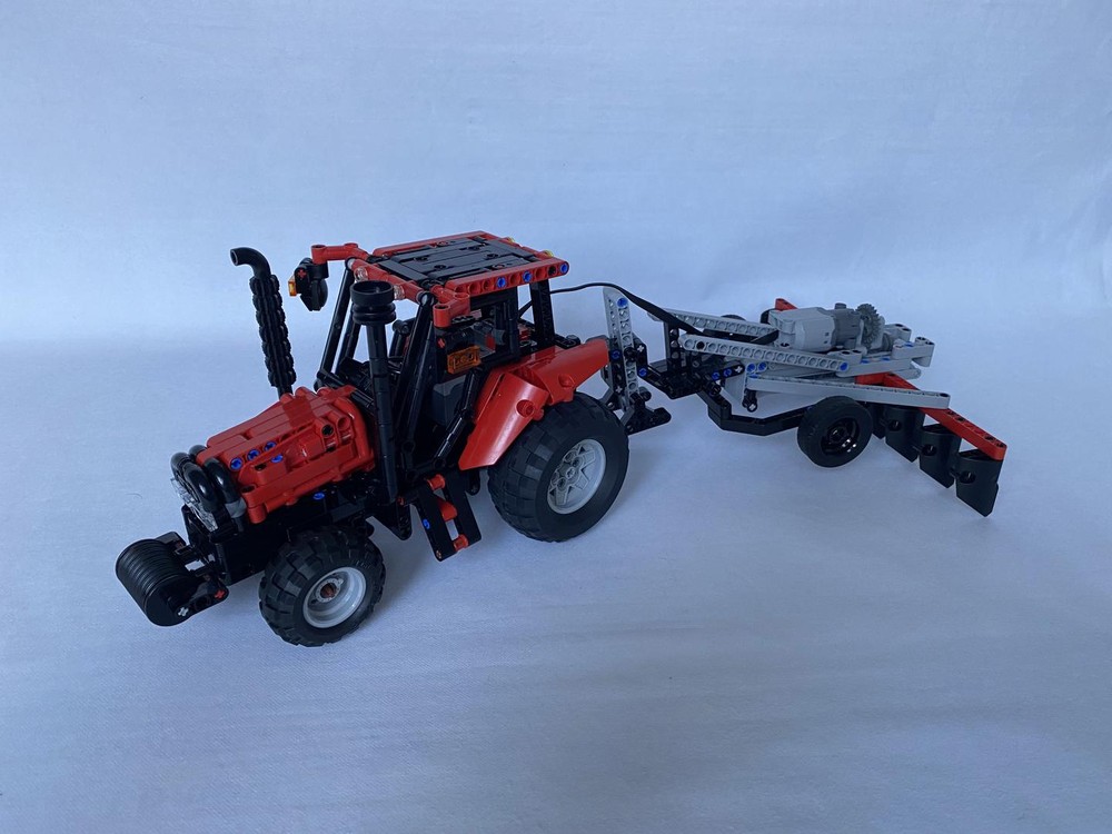 LEGO MOC Harrow for the tractor by RedHotRod | Rebrickable - Build with ...
