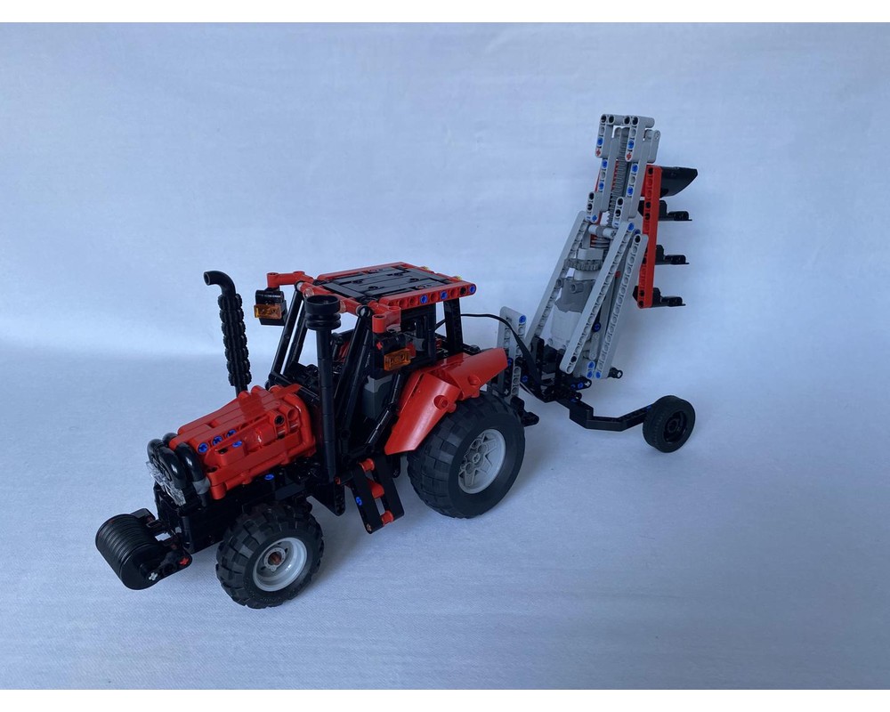 LEGO MOC Harrow for the tractor by RedHotRod | Rebrickable - Build with ...