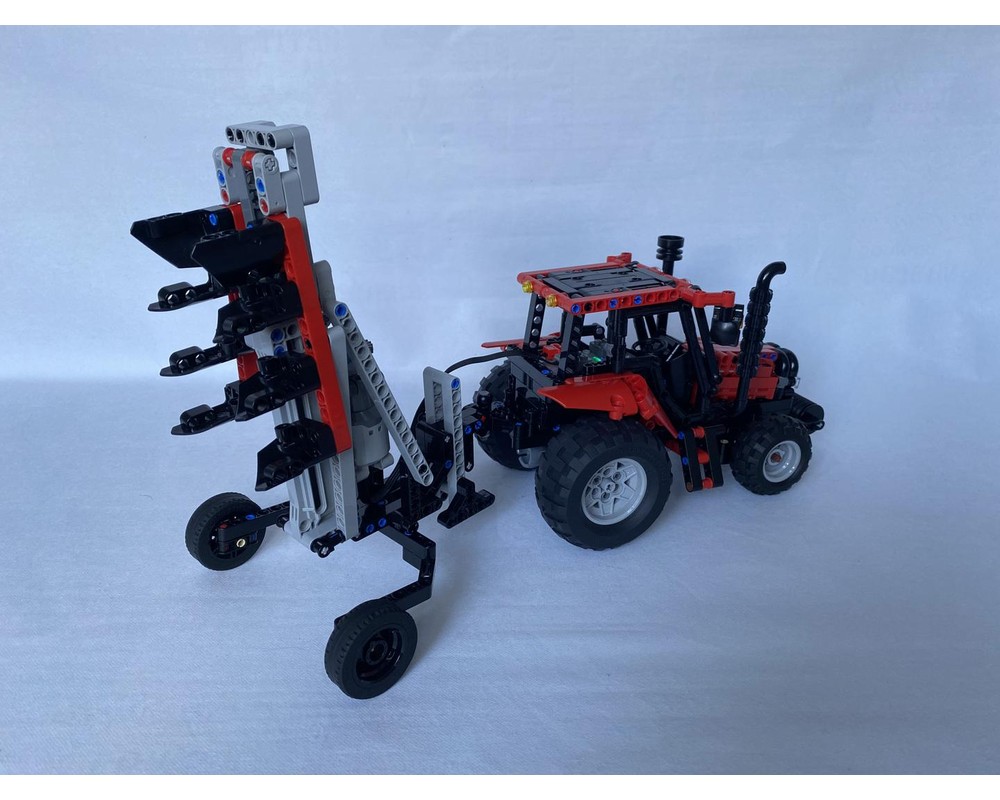 LEGO MOC Harrow for the tractor by RedHotRod | Rebrickable - Build with ...