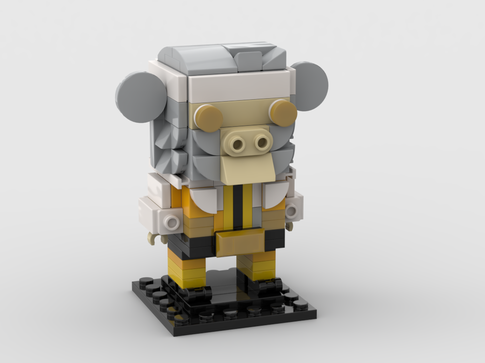 LEGO MOC Crazy Rich Monkey by BrickheadMaster | Rebrickable - Build ...