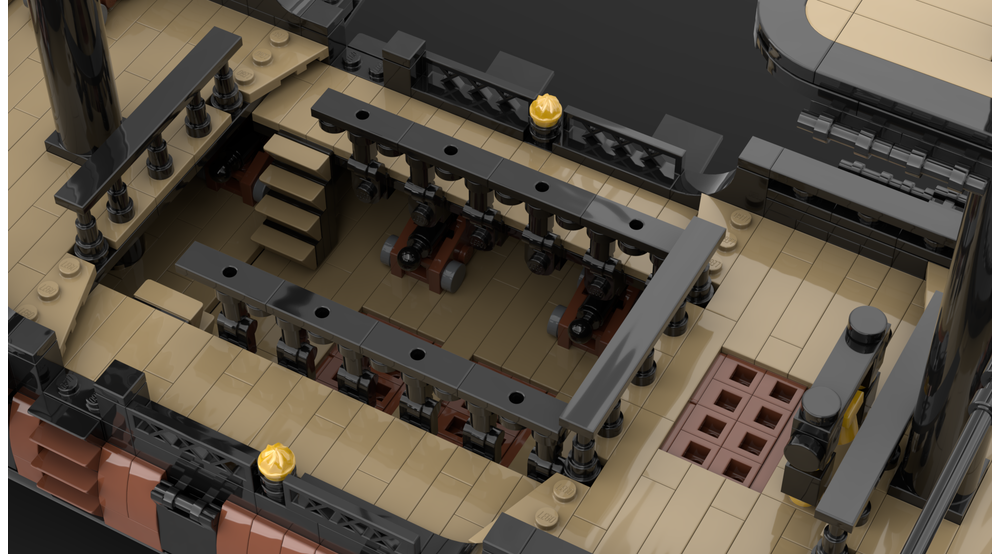 Lego Moc Liberté Frigate By Marius2002 Rebrickable Build With Lego