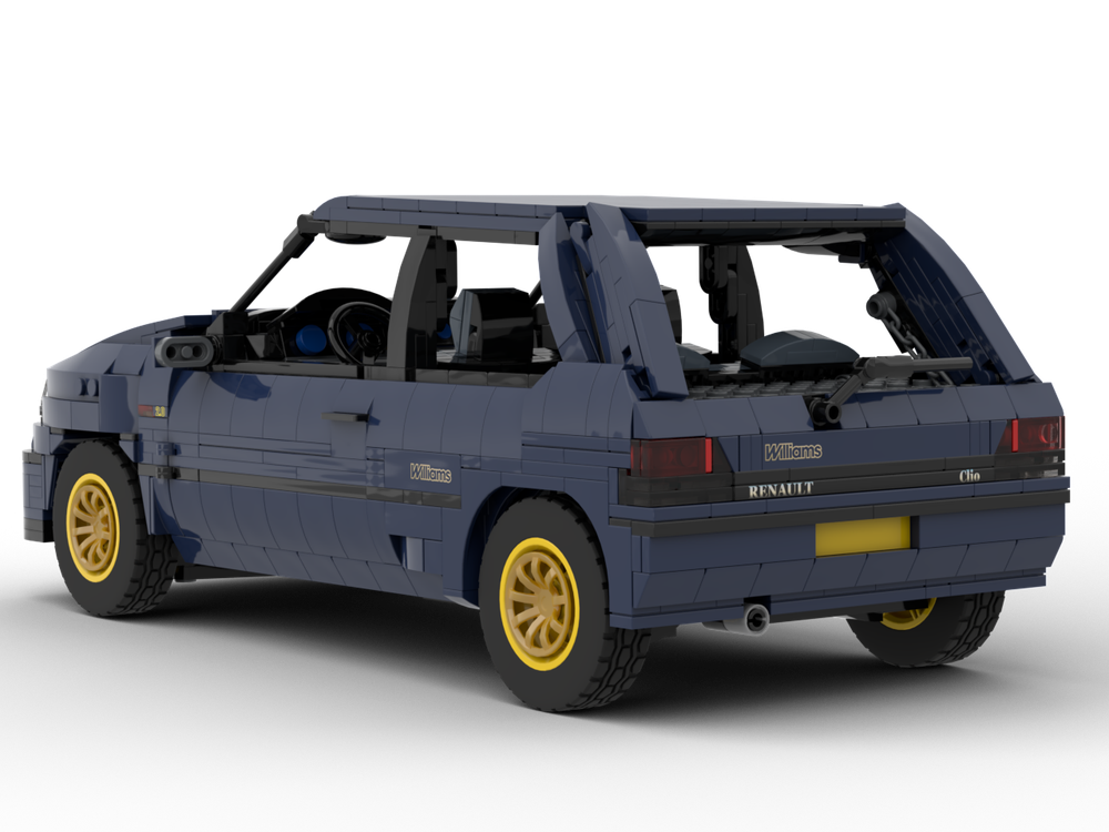 Lego Moc Renault Clio Williams By Anatole Rebrickable Build With Lego