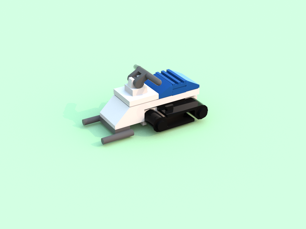 Lego Moc Nano Snowmobile By Legoori Rebrickable Build With Lego