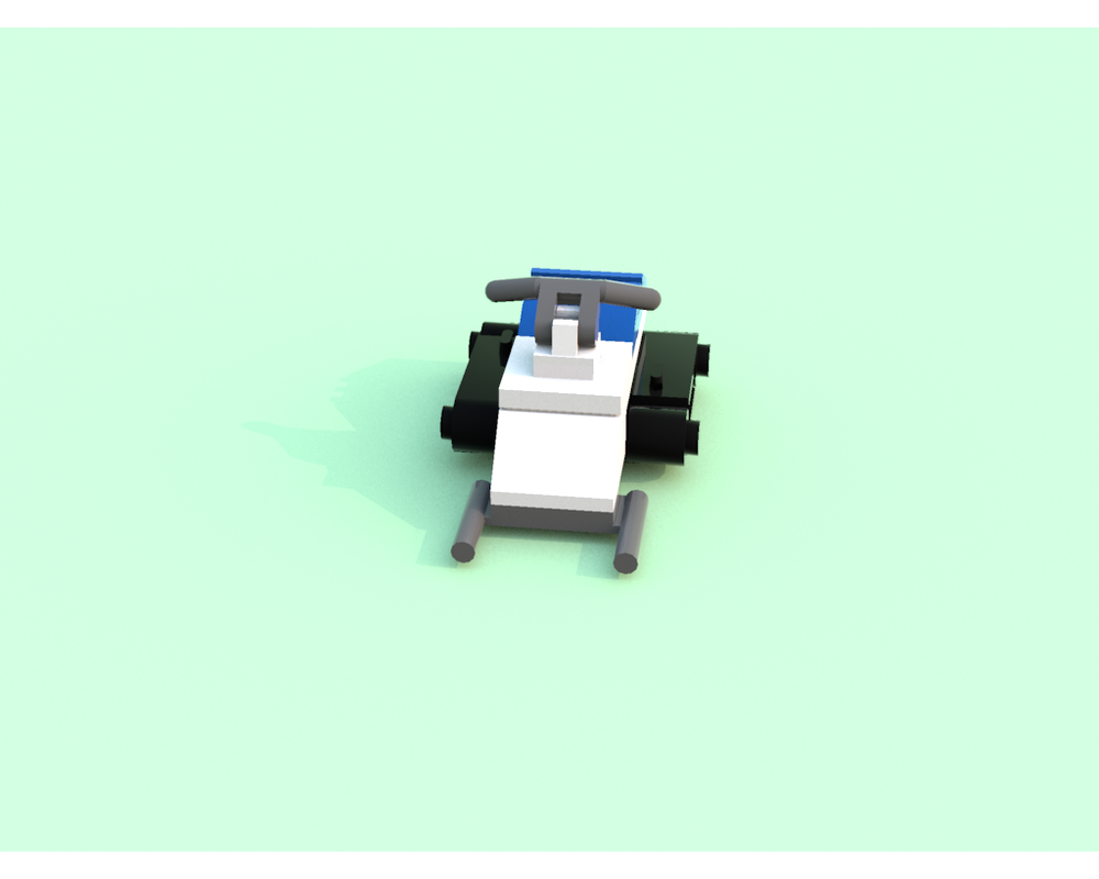 LEGO MOC Nano Snowmobile by LegoOri | Rebrickable - Build with LEGO