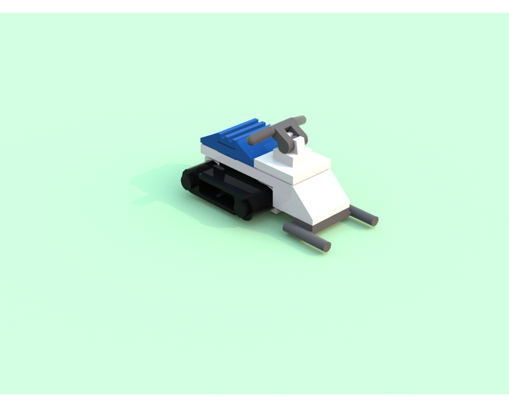 LEGO MOC Nano Snowmobile by LegoOri | Rebrickable - Build with LEGO