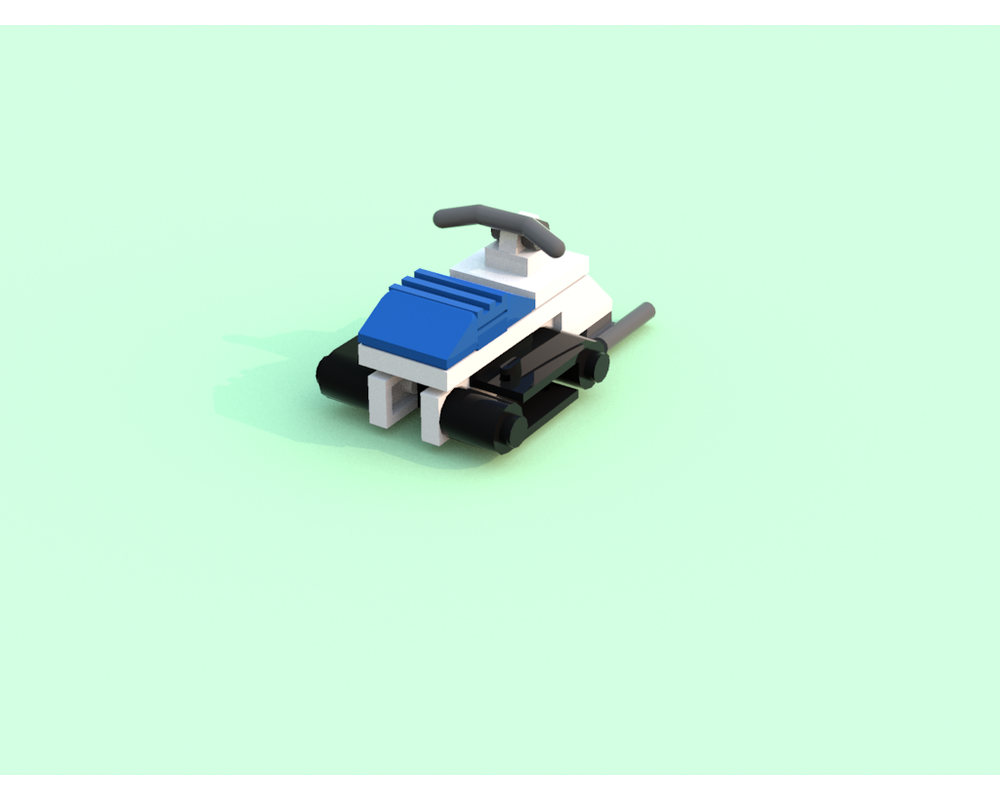 LEGO MOC Nano Snowmobile by LegoOri | Rebrickable - Build with LEGO