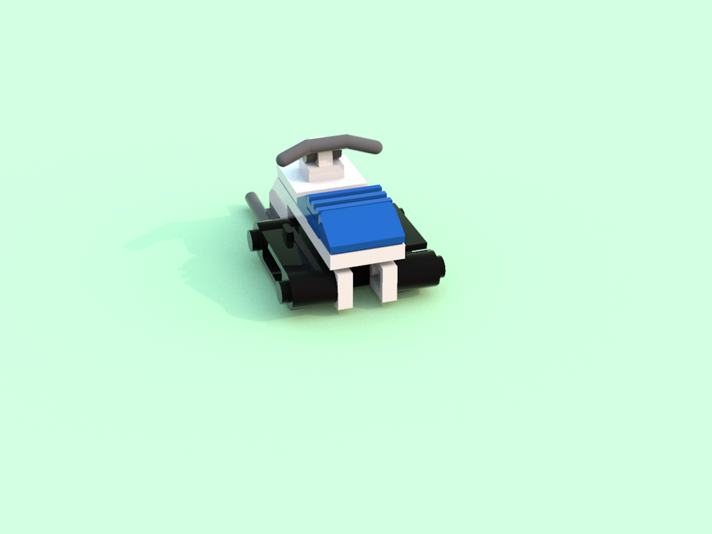 LEGO MOC Nano Snowmobile by LegoOri | Rebrickable - Build with LEGO