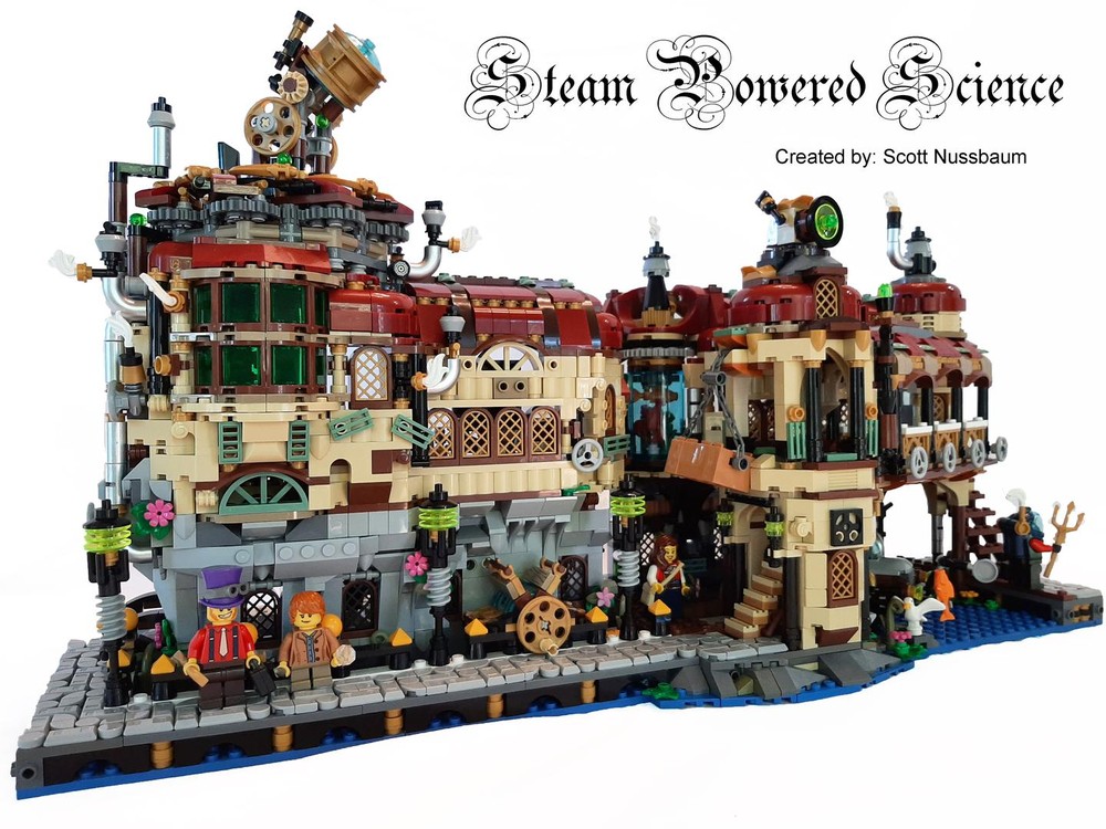 LEGO MOC Steam Powered Science by EndlessAges | Rebrickable - Build ...