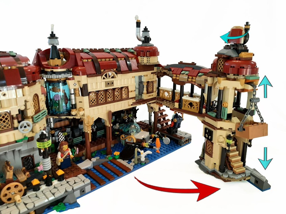 LEGO MOC Steam Powered Science by EndlessAges | Rebrickable - Build ...