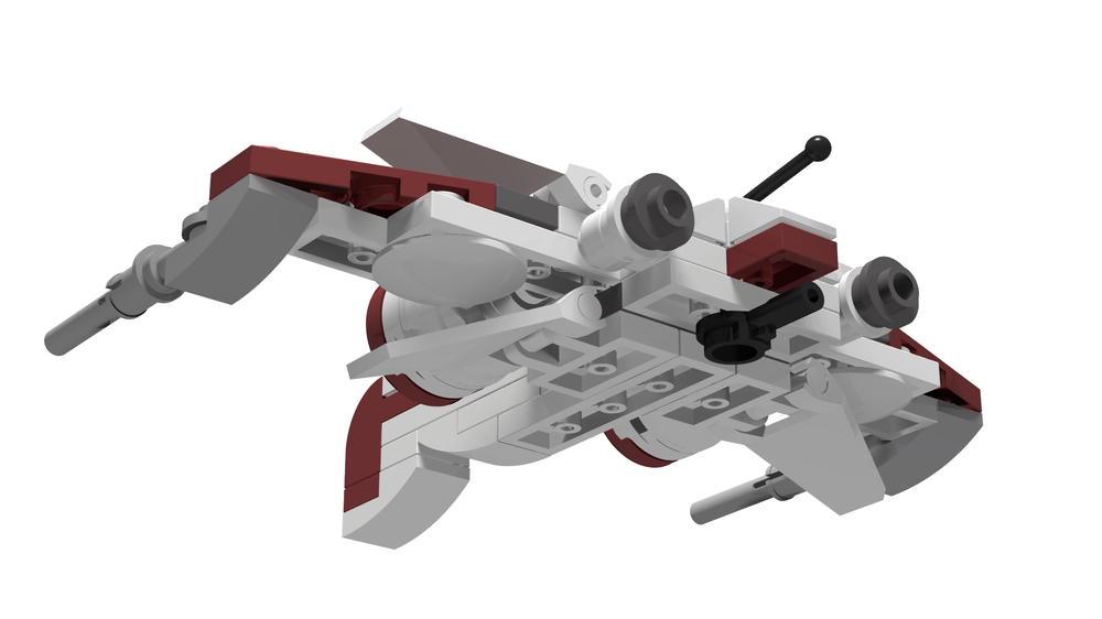 LEGO MOC Micro ARC-170 by ckakka2 | Rebrickable - Build with LEGO
