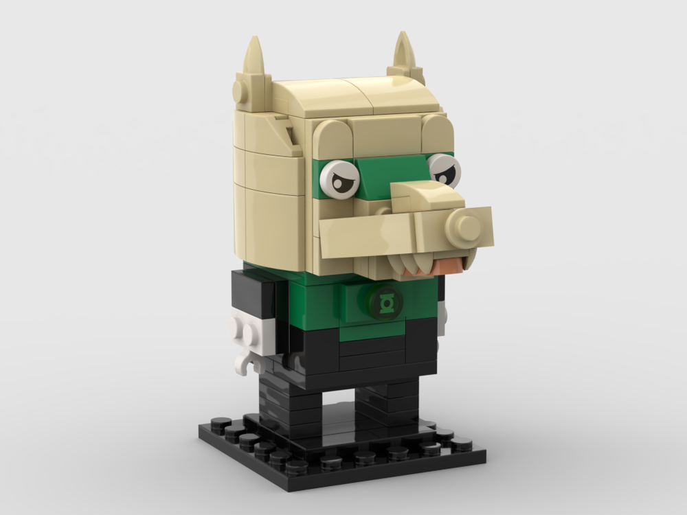 LEGO MOC Green Lantern Yalan Gur by BrickheadMaster | Rebrickable ...