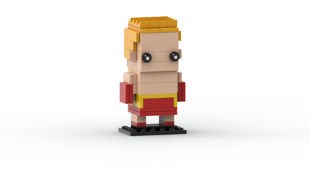 LEGO MOC Ivan Drago Brickheadz by SafeBrickz | Rebrickable - Build with ...