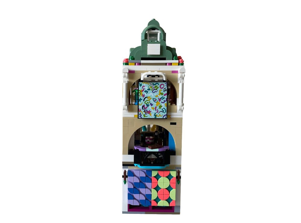 Lego Moc Art School Modular 41711 Alternate Build By Re Bricked