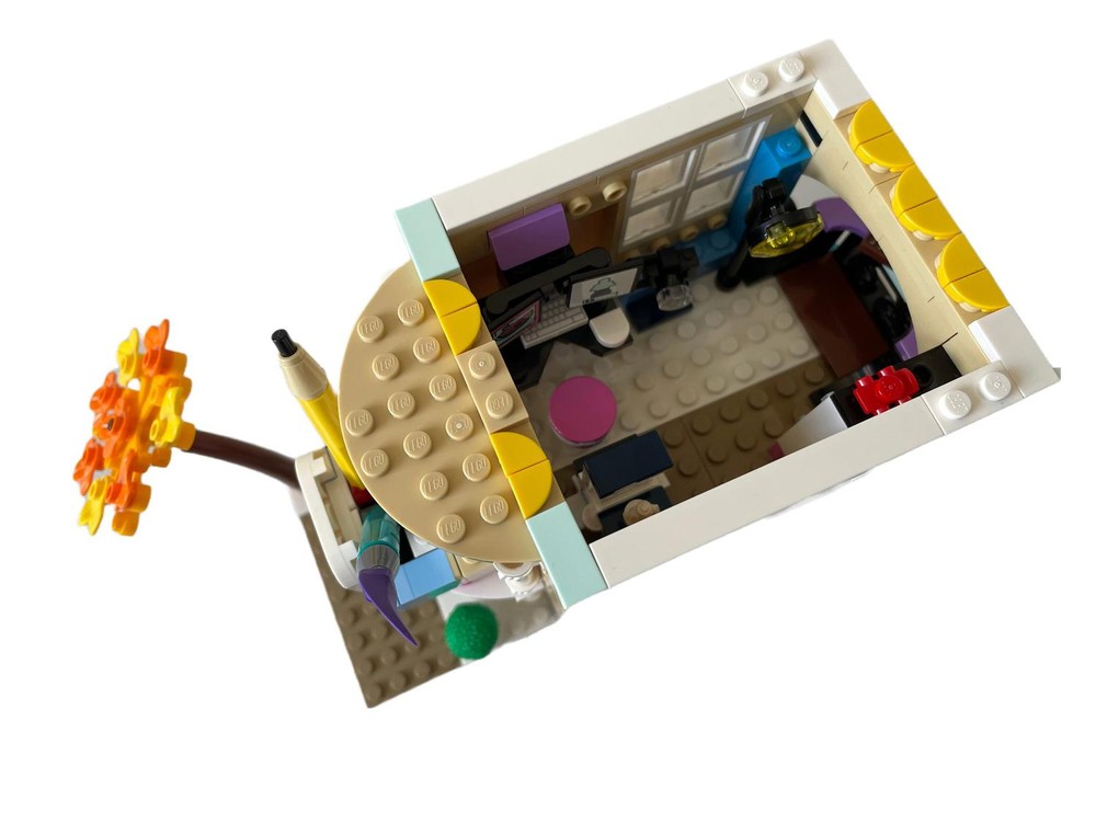 Lego Moc Art School Modular 41711 Alternate Build By Re Bricked