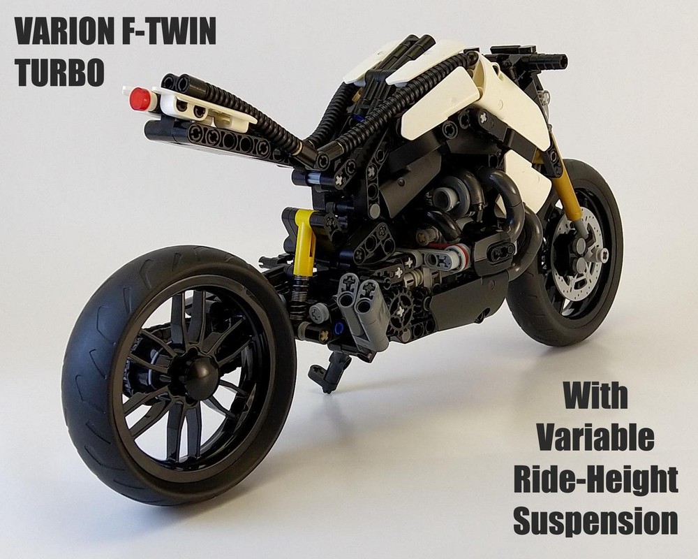 LEGO MOC Varion F-Twin Turbo by Krugaar | Rebrickable - Build with LEGO
