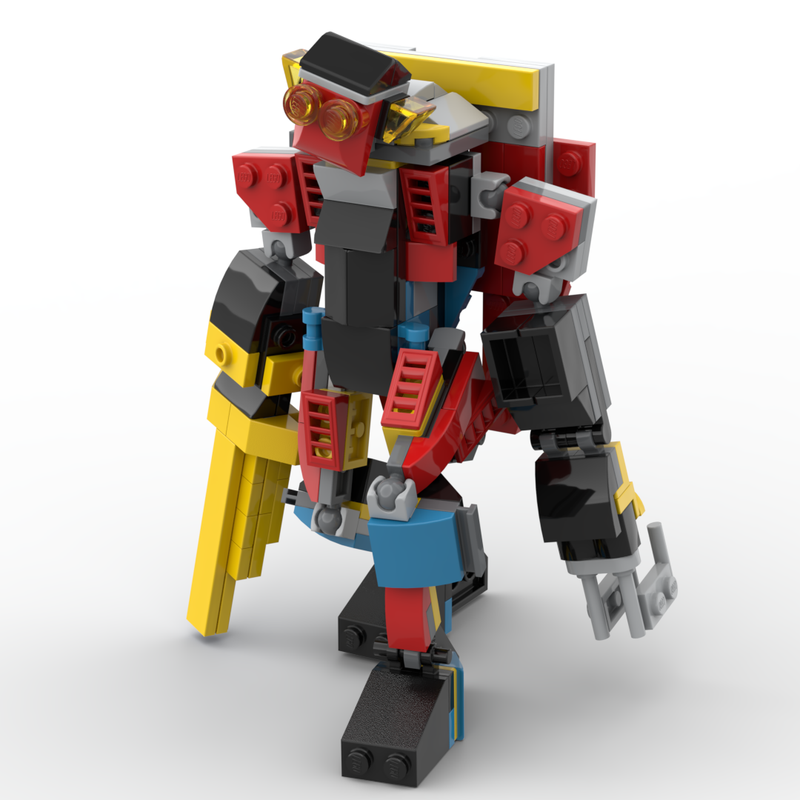LEGO MOC Monkey Claw Mech by kin9000 | Rebrickable - Build with LEGO