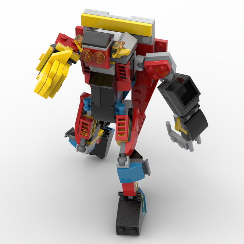 LEGO MOC Monkey Claw Mech by kin9000 | Rebrickable - Build with LEGO