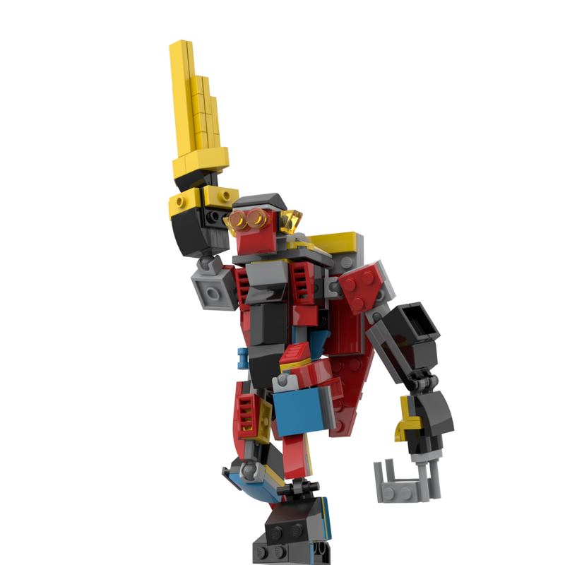 LEGO MOC Monkey Claw Mech by kin9000 | Rebrickable - Build with LEGO