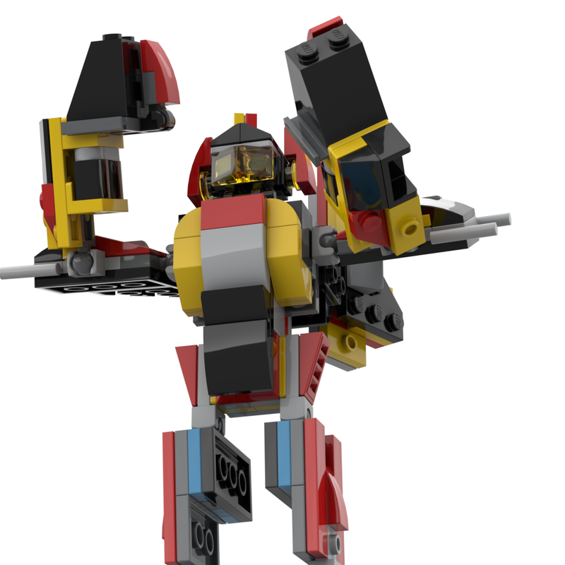 LEGO MOC Boxer Mech by kin9000 | Rebrickable - Build with LEGO