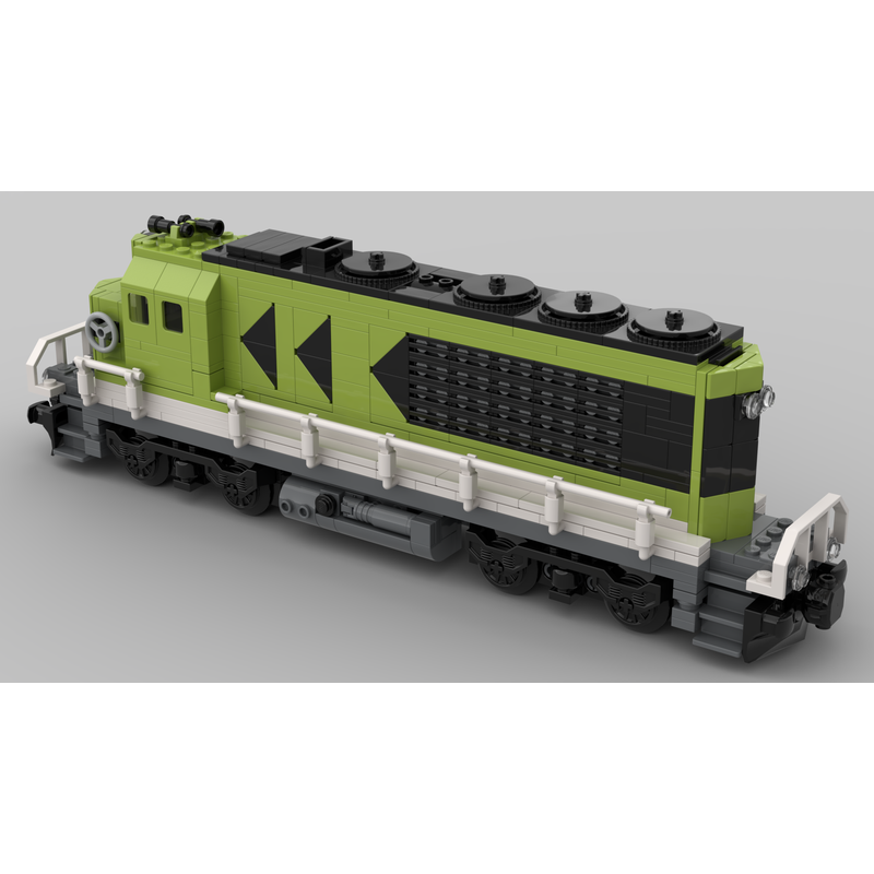 LEGO MOC Diesel cargo locomotive train for 60337 by josszo ...