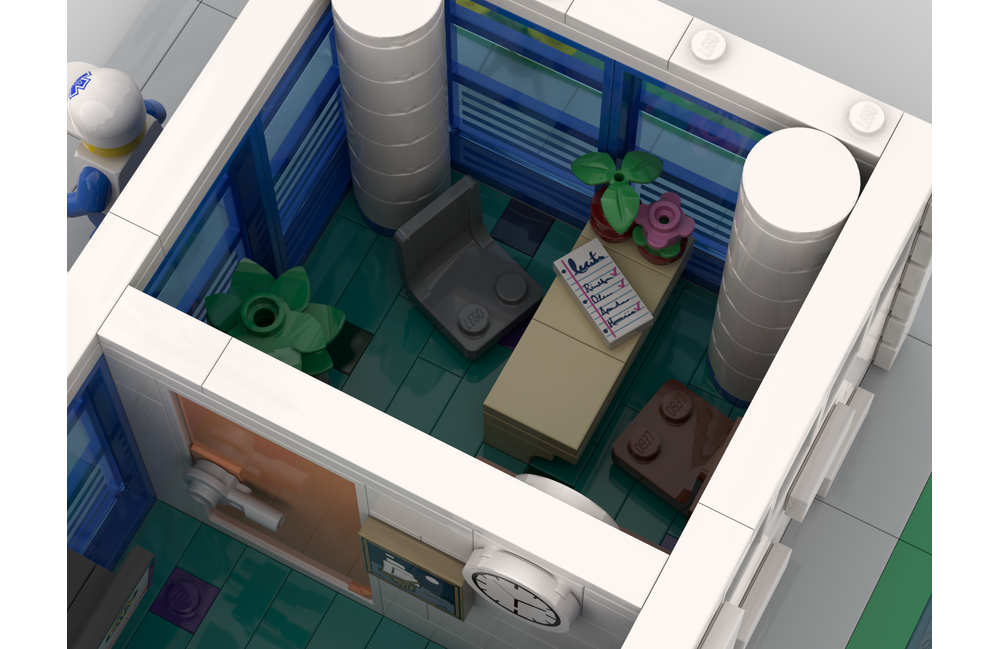 LEGO MOC Modern Lego Island - Hospital by Jameraco | Rebrickable ...