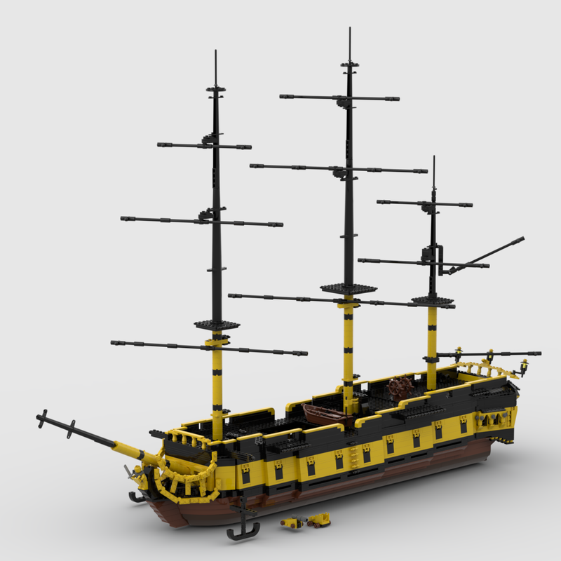LEGO MOC HMS Earl Gruenward by lailao | Rebrickable - Build with LEGO
