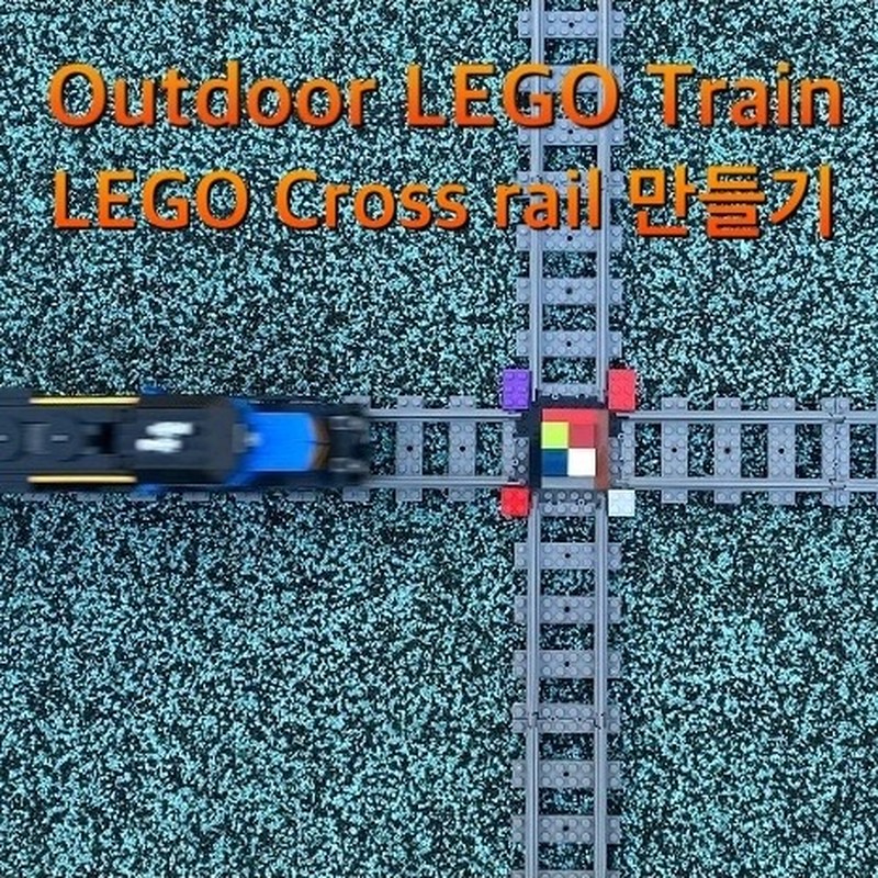 LEGO MOC Make lego train cross rail by 최진유 LEGO story | Rebrickable ...