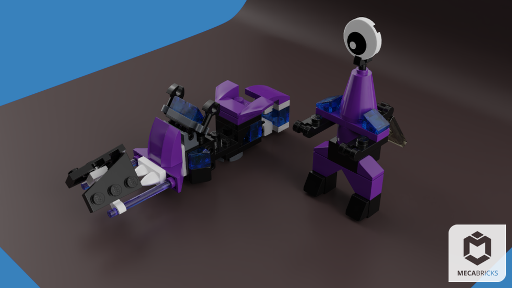 LEGO MOC 41525 - Mixperial speeder + Eye Commander by BriXperiMent ...