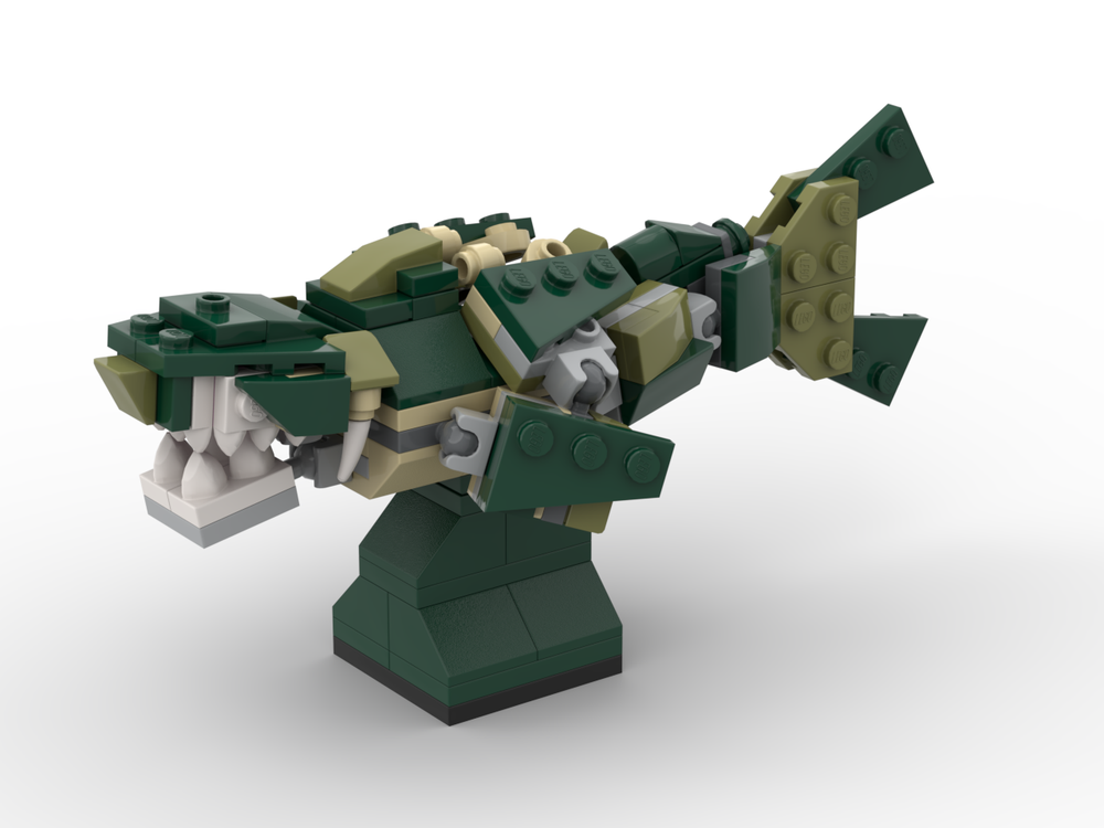 Lego Moc Shark Transformer 31121 Alternate Build By Mrtarproman
