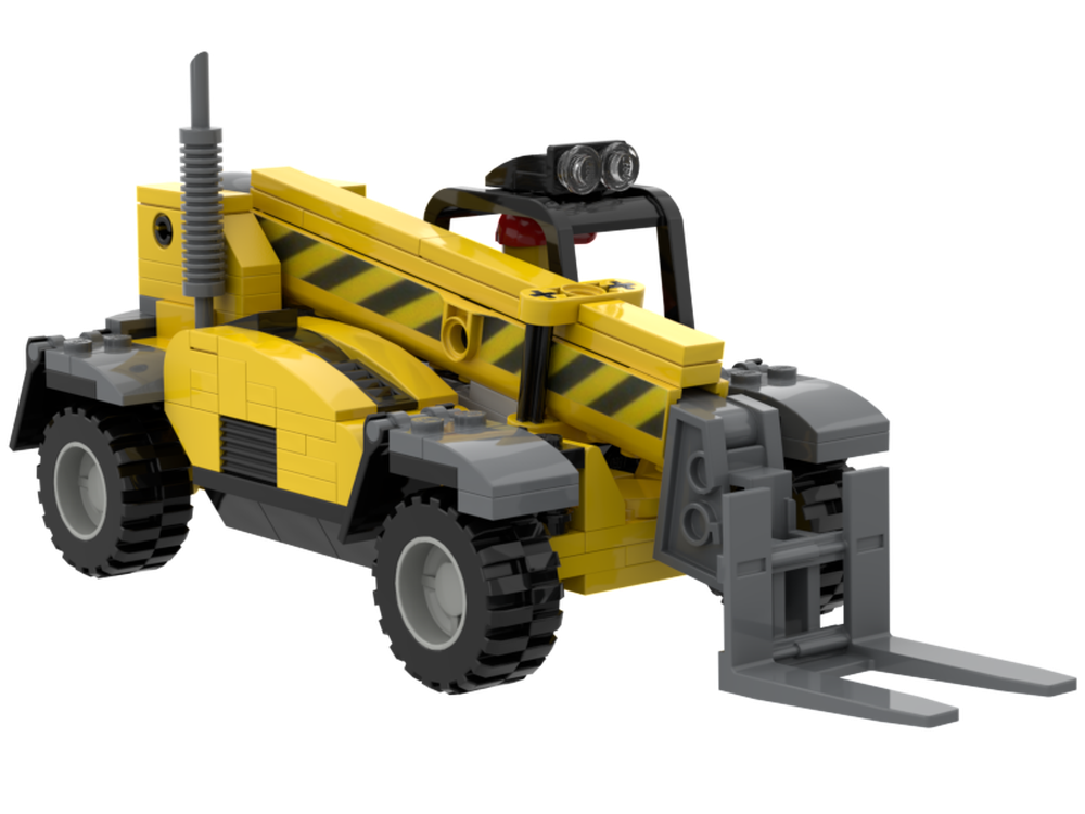 LEGO MOC Tele handler by Swatje | Rebrickable - Build with LEGO