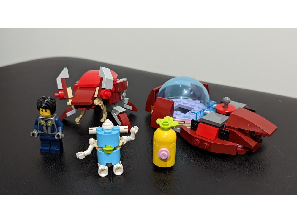 LEGO MOC 31130: Beck's Digimon (Digivice, Kabumon, Gakuseimon, Mushimon ...