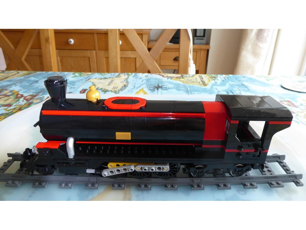Lego Moc 2 6 4 Steam Locomotive By Stormy Rebrickable Build With Lego