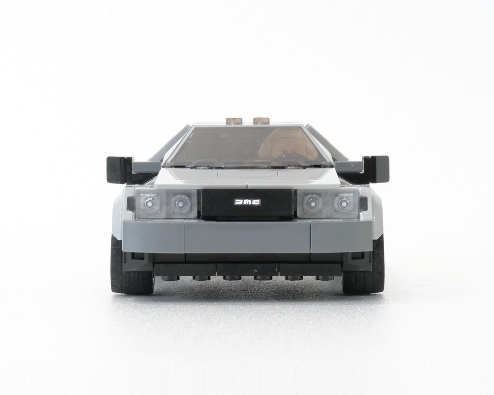 Lego Moc Delorean Dmc 12 By Firefabric Rebrickable Build With Lego