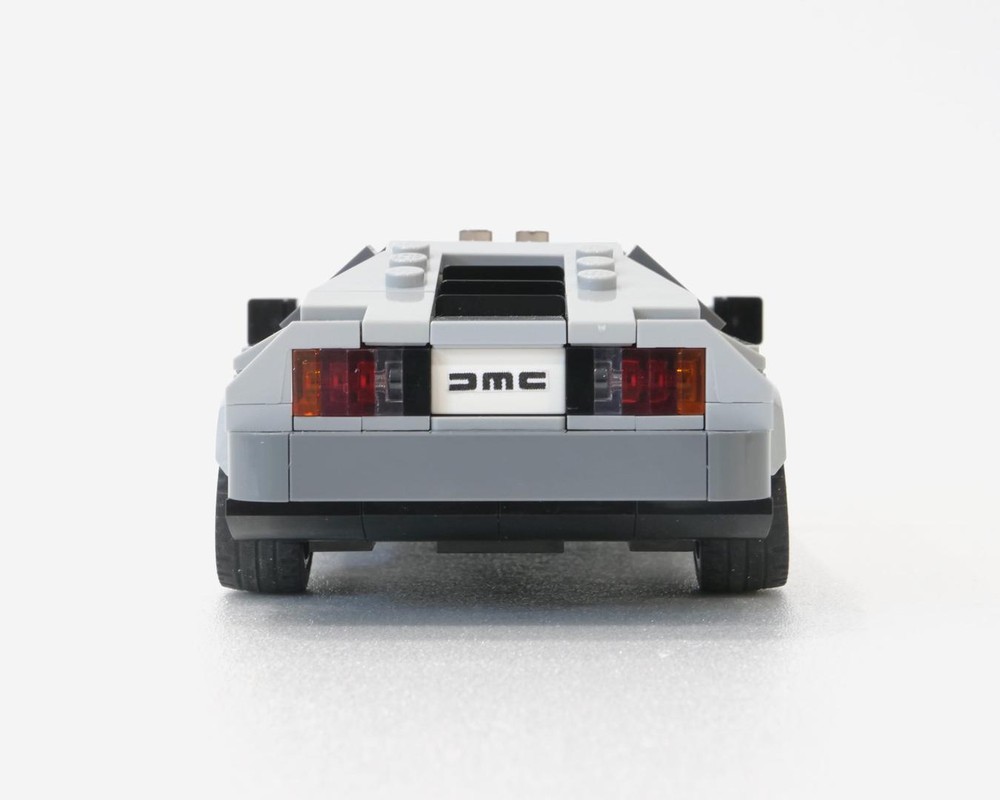 Lego Moc Delorean Dmc 12 By Firefabric Rebrickable Build With Lego