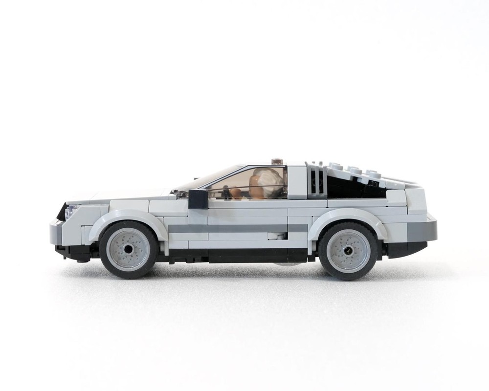 Lego Moc Delorean Dmc 12 By Firefabric Rebrickable Build With Lego
