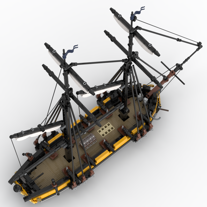 LEGO MOC HMS Dart by boeing_787_8_dreamliner | Rebrickable - Build with ...