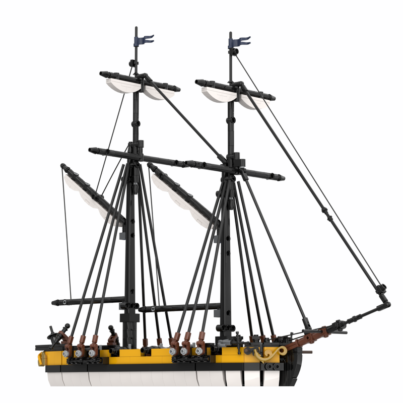 LEGO MOC HMS Dart by boeing_787_8_dreamliner | Rebrickable - Build with ...