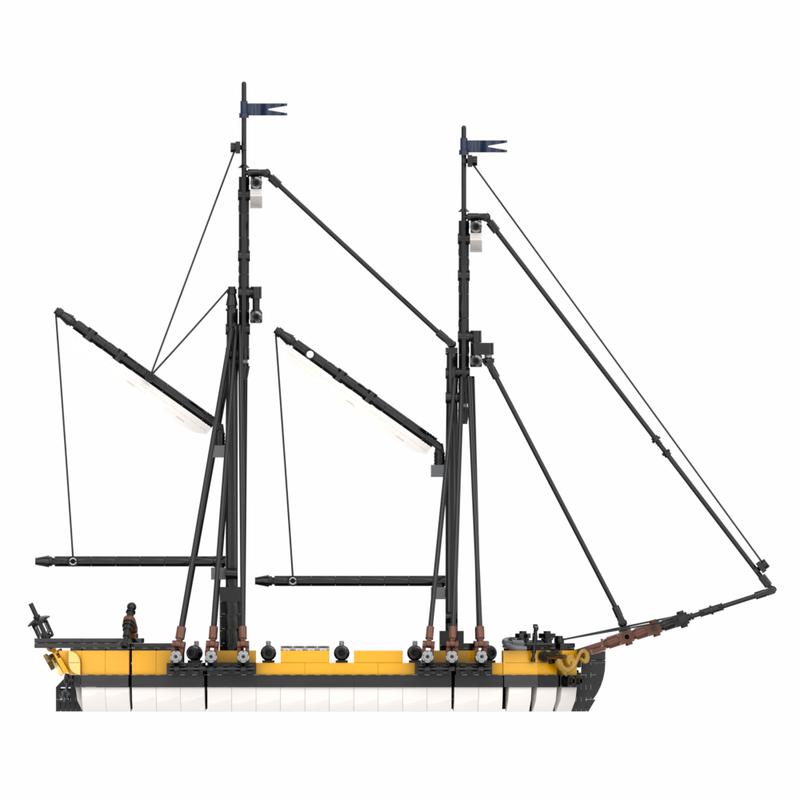 LEGO MOC HMS Dart by boeing_787_8_dreamliner | Rebrickable - Build with ...