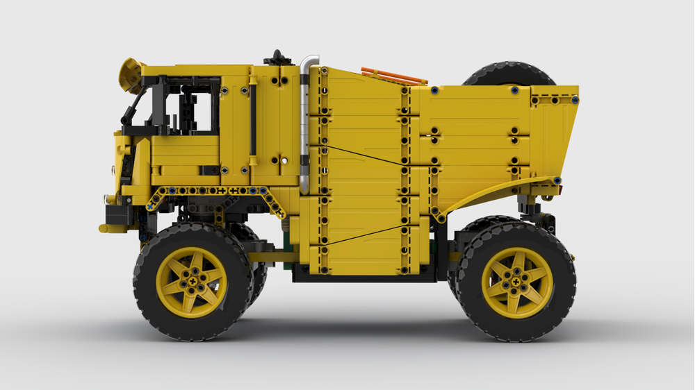 Lego Moc 42114 Model B Dakar Truck By Xaerozkota Rebrickable