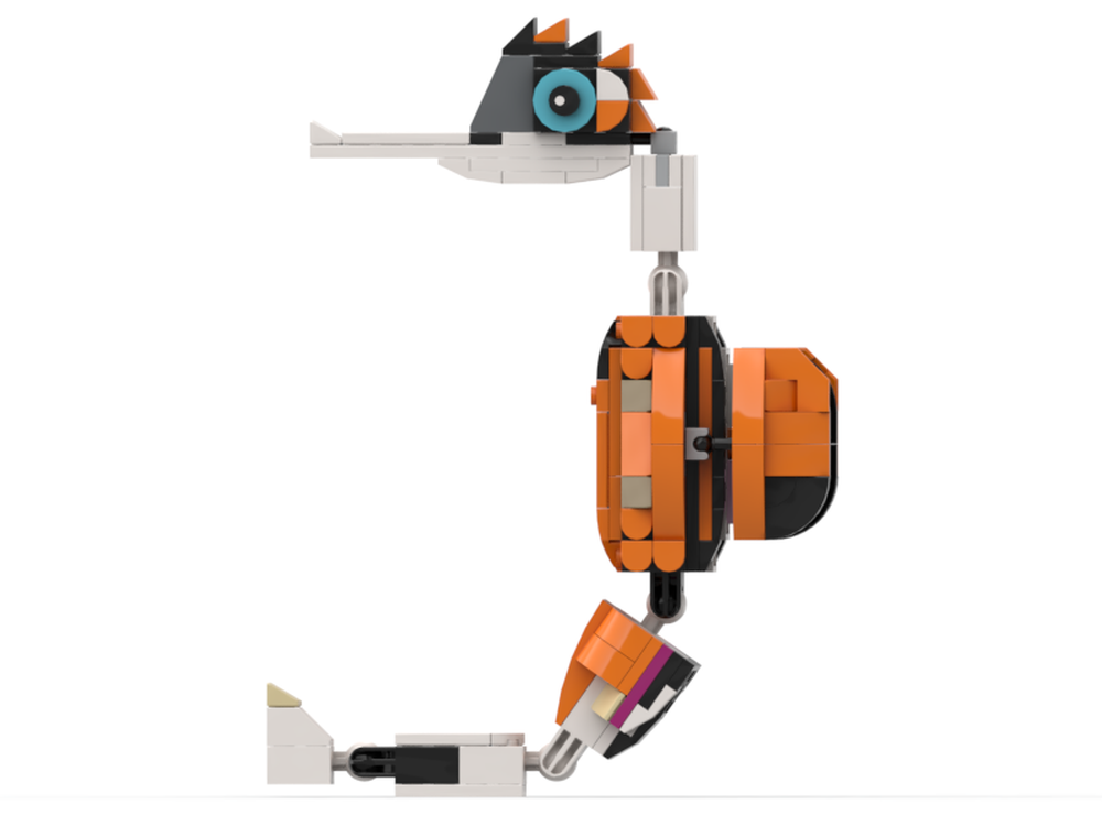 LEGO MOC 31129 Seahorse by Pikminfan67 | Rebrickable - Build with LEGO