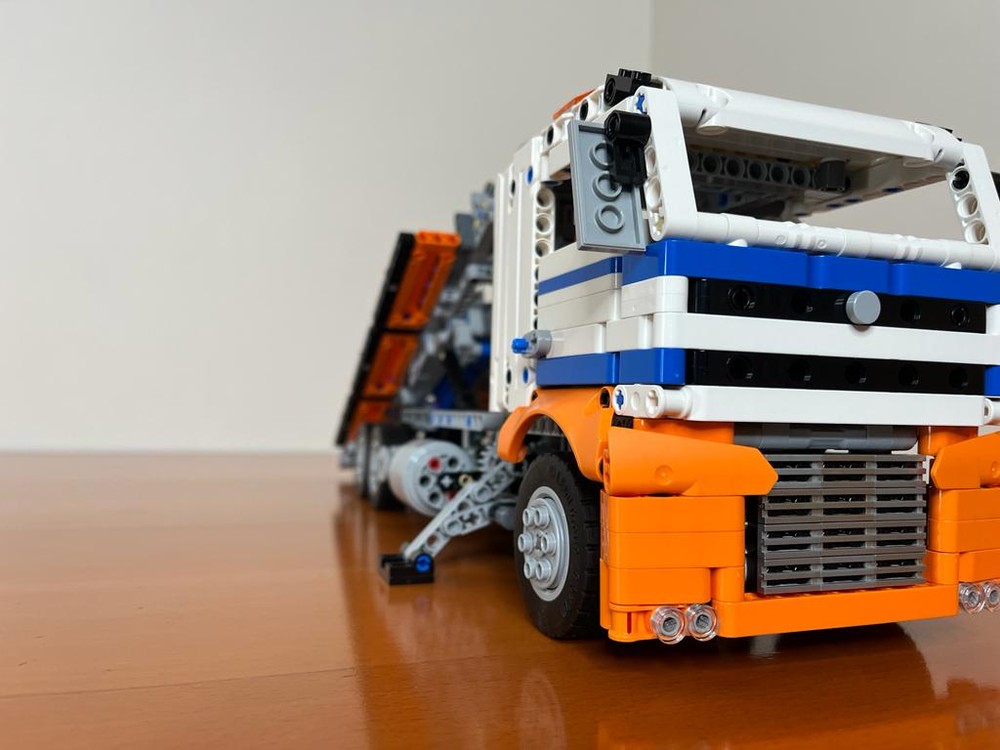 LEGO MOC Flatbed truck by Building with bricks | Rebrickable - Build ...
