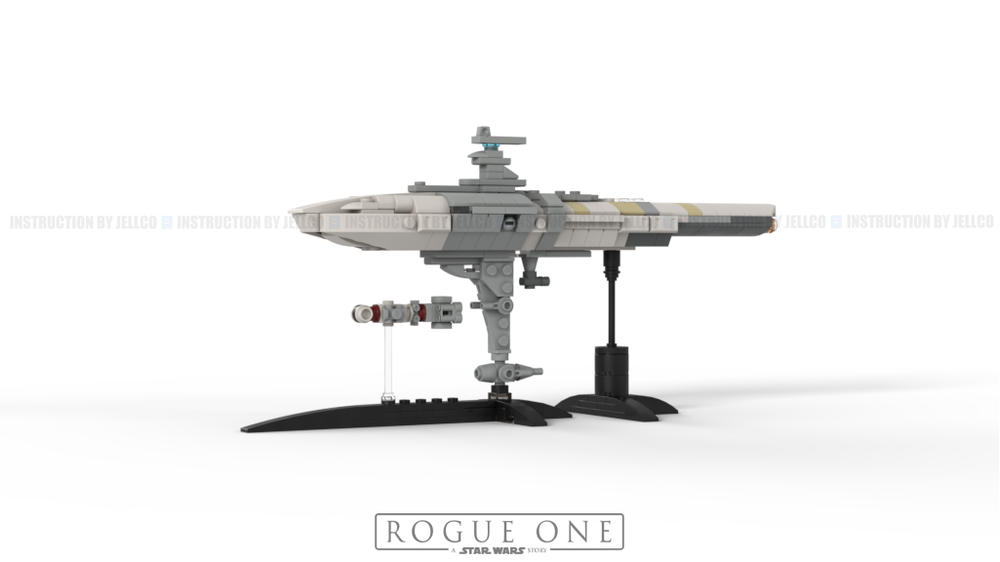 LEGO MOC Micro Size MC-75 star cruisor "Profundity" RENEWAL by jellco ...